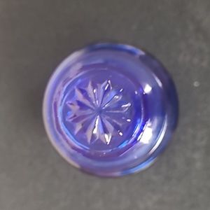 vick's | Accents | Vintage Vicks Cobalt Blue Apothecary Jar | Poshmark